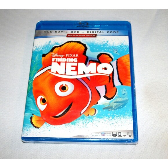 Disney | Media | Finding Nemo Blue Ray Plus Dvd Plus Digital Code New ...